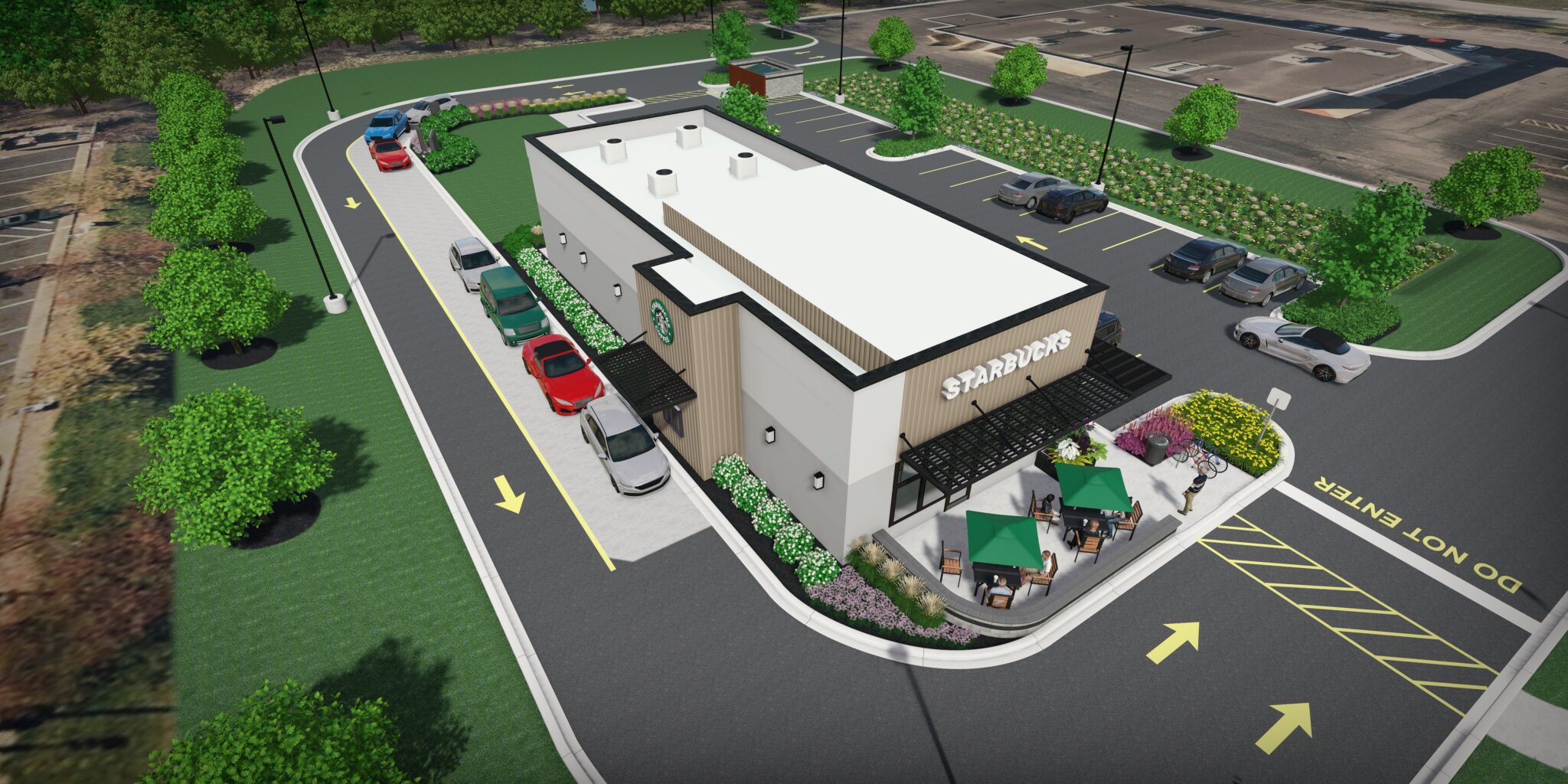 Civil Engineering and Landscape Design for Starbucks Development ...